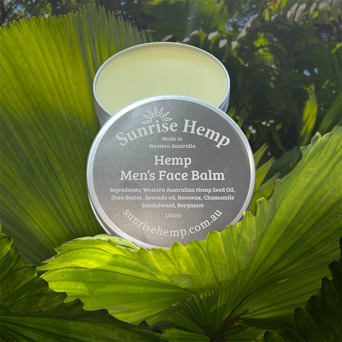 Hemp Men’s Face Balm – Sunrise Hemp