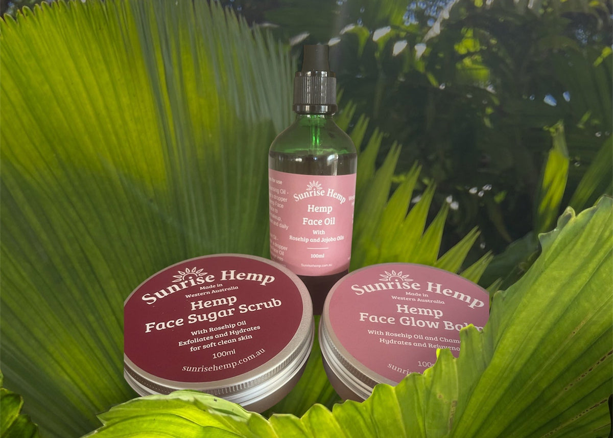 Cleanse ,Scrub and Glow – Sunrise Hemp