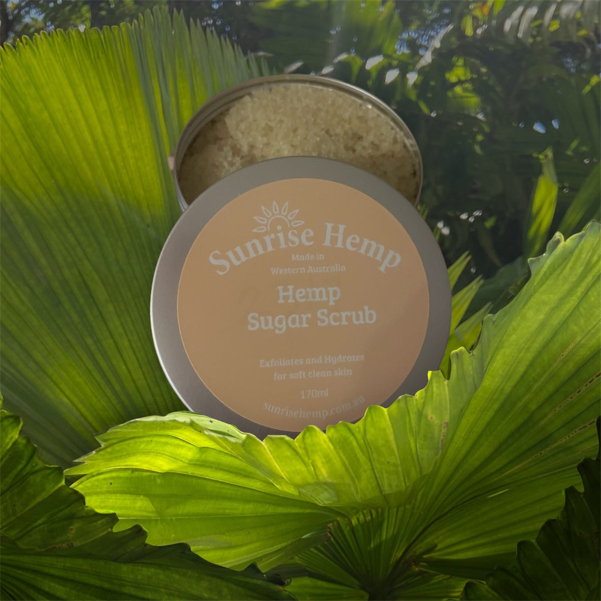 Hemp Sugar Scrub – Sunrise Hemp