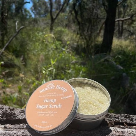 Hemp Sugar Scrub – Sunrise Hemp